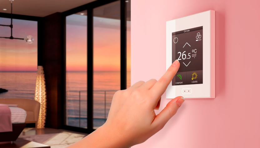 Zennio ZVI-Z35-A Z35/Панель KNX ёмкостная сенсорная с 3,5-дюймовым ...